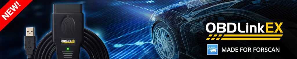 OBDLink EX OBD2 Diagnostic Scan Tool - Supports FORScan